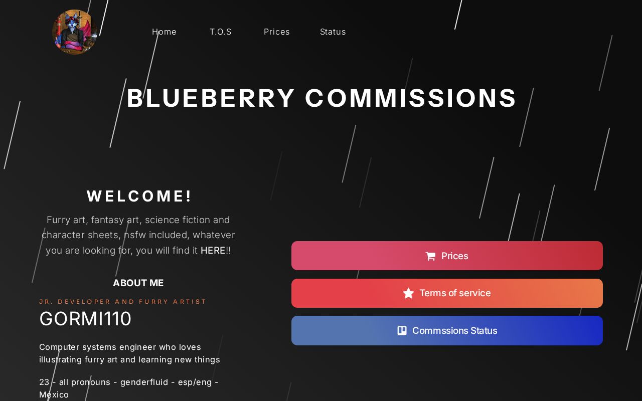 Gormi110 Commissions